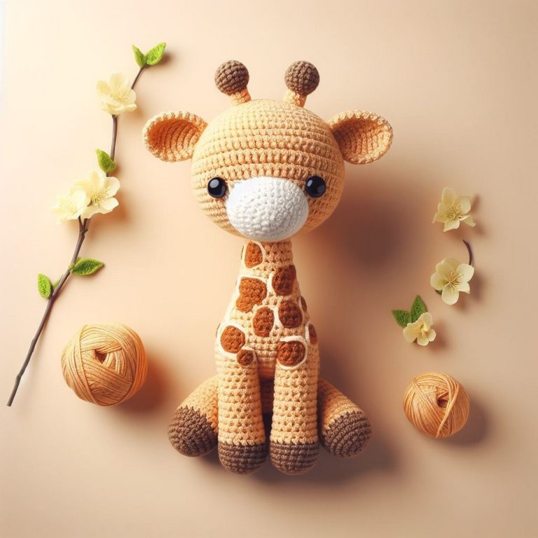 Crochet Giraffe Amigurumi Free Pattern - The Amigurumi